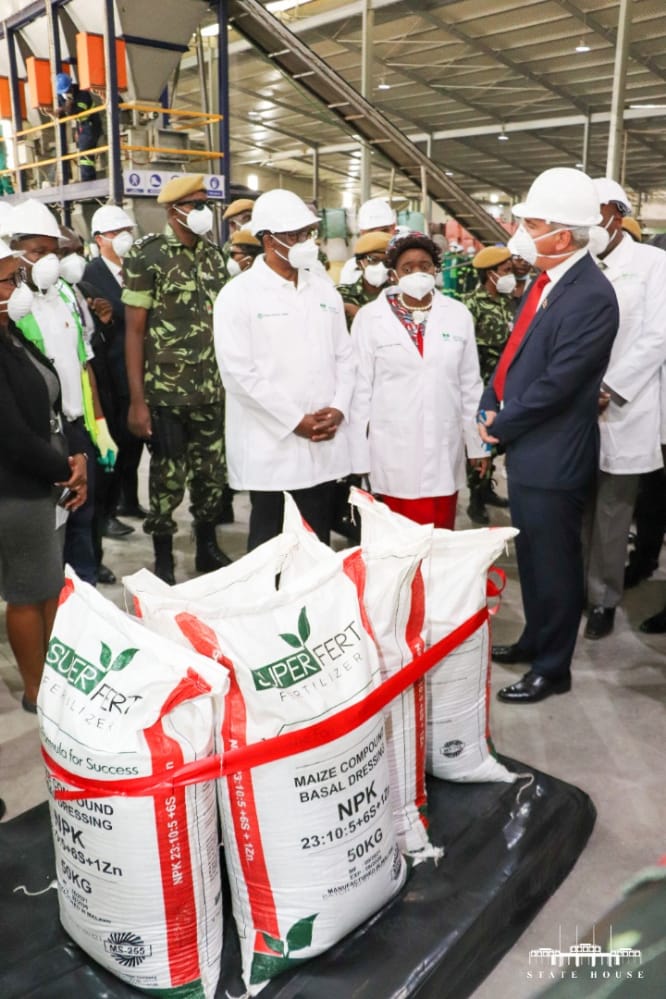 CHAKWERA INAUGURATES LIWONDE FERTILIZER BLENDING PLANT – Shire Times