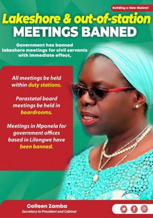 New SPC Collen Zamba to make Malawi Civil Service efficient? – Shire Times