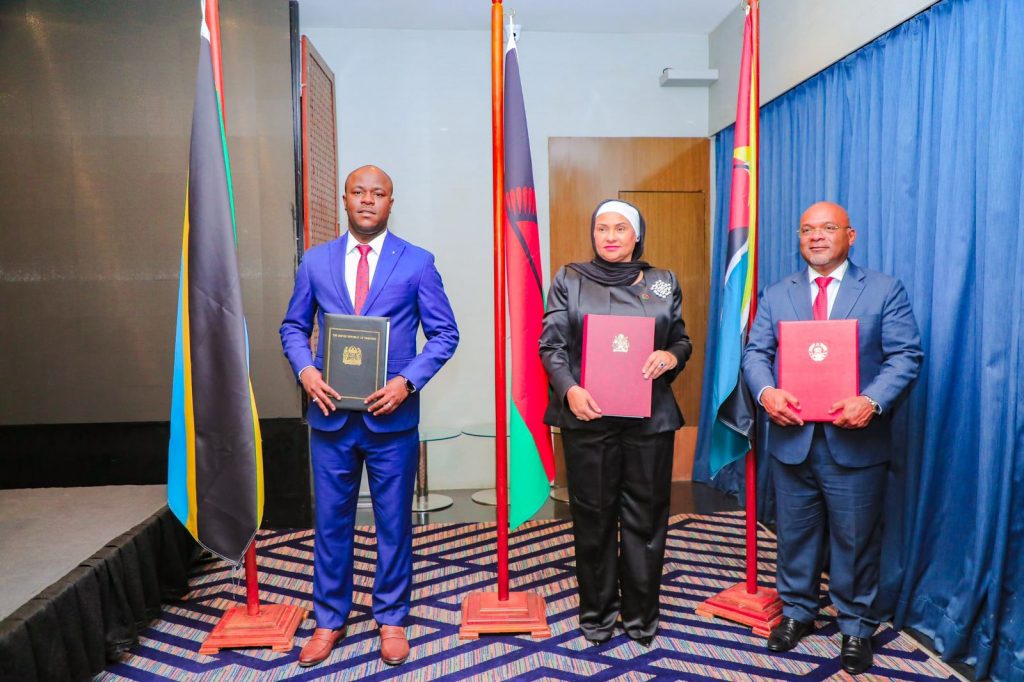 Minister of Water Abida Mia signs Ruvuma River Basin Agreement with ...